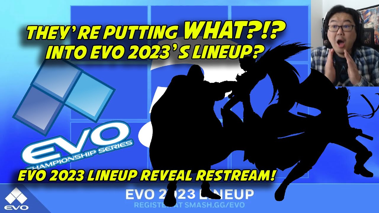 Evo 2023 Lineup Reveal Reactions! - YouTube