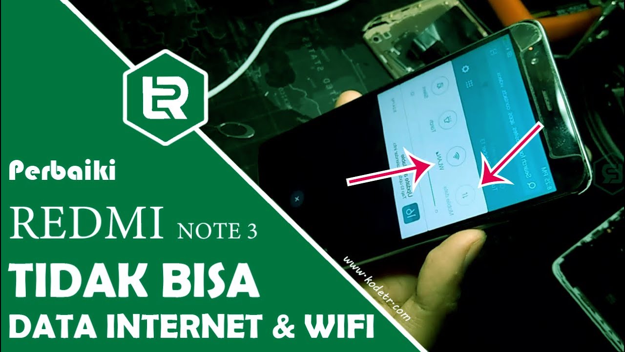 Mengatasi Redmi NOTE 3 Tidak Bisa ON DATA INTERNET & WIFI - YouTube