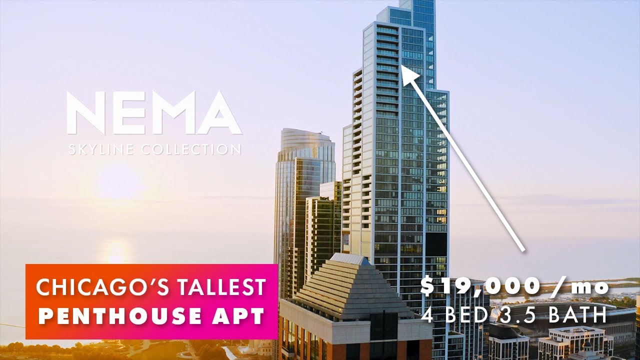 Chicago's Tallest Penthouse Apartment Homes On Top of NEMA's Ultra ...