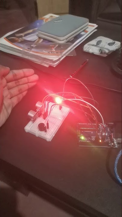 Make a Security alarm Using Arduino with Ultrasonic sensor - YouTube
