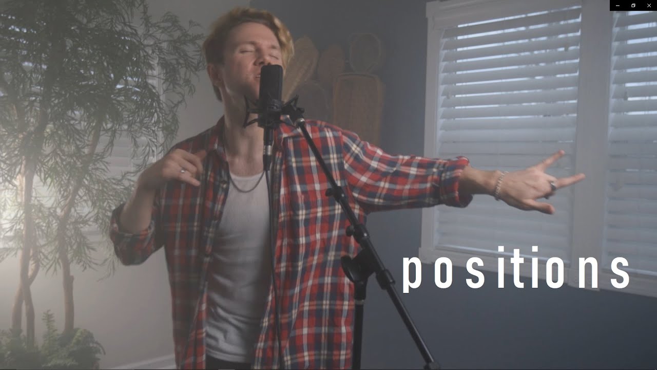 positions - Ariana Grande (Acoustic Cover by Adam Christopher) - YouTube