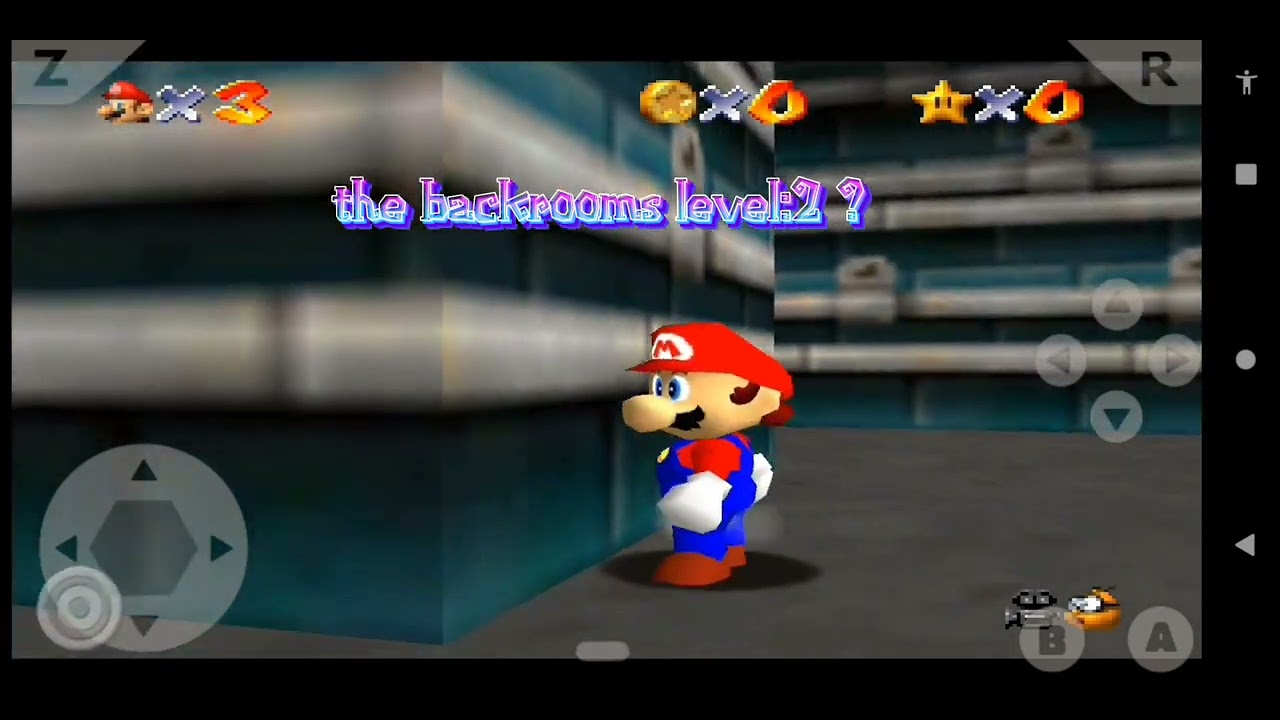 Super Mario 64 backrooms edition modo link in the descripción 👇 - YouTube