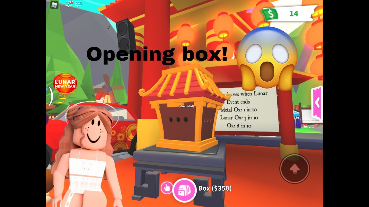 Opening The New Lunar Box In Roblox Adoptme! adopt me# adopt me trading ...