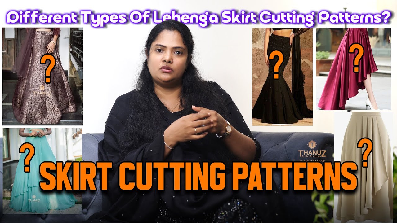 Types of Lehenga Skirt Cuts You Must Know! | THANUZ BRIDAL BOUTIQUE ...