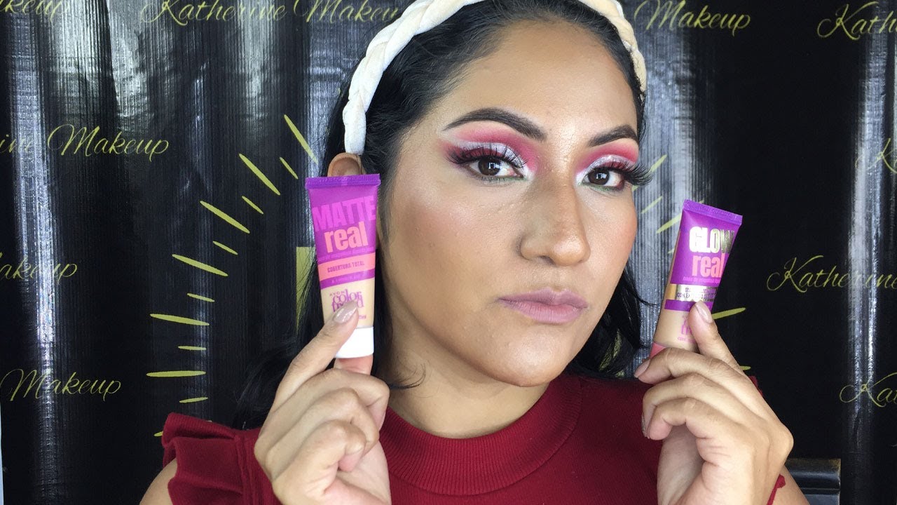 BASES COLOR TREND MATTE REAL Y GLOW REAL / AVON - YouTube