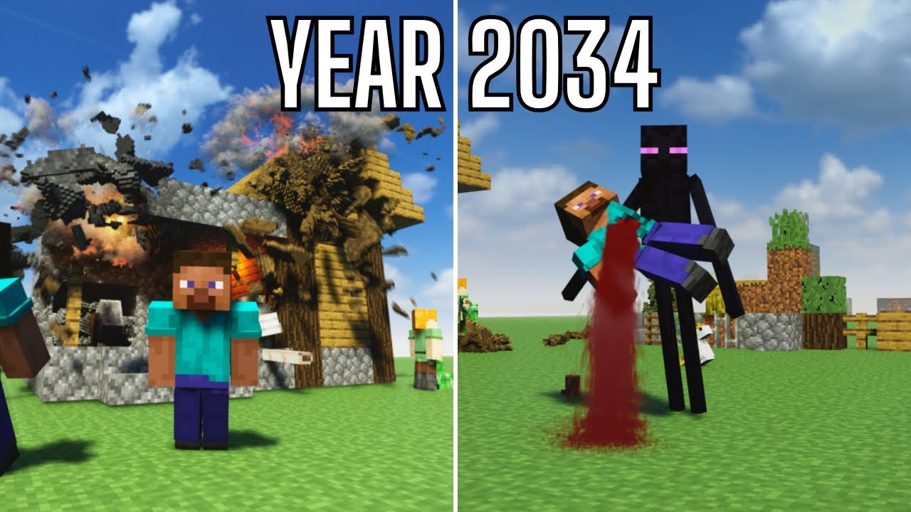 THIS Is What Minecraft Will Look Like In 2034... - YouTube