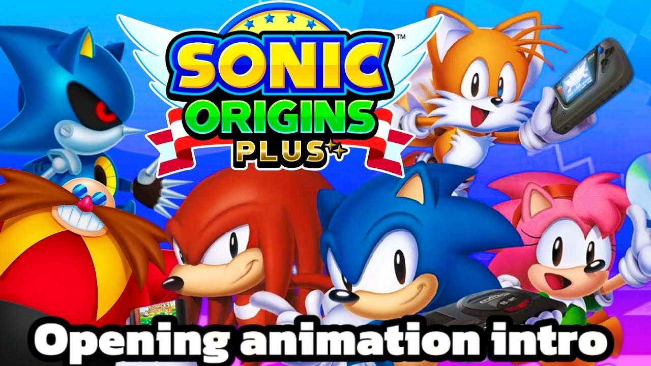 Sonic origins plus: opening cutscene - YouTube