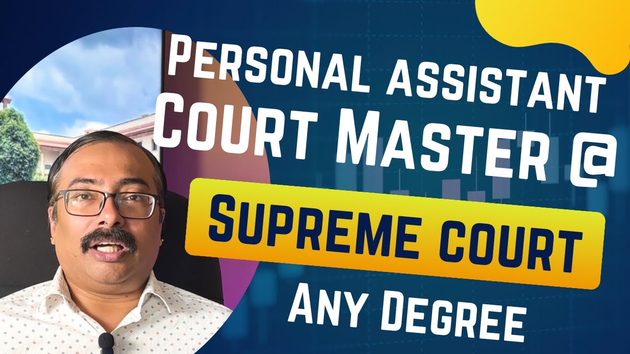107 Personal Assistant / Court Master Vacancies at Supreme court. Any ...