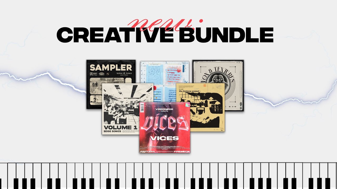 THE CREATIVE BUNDLE | Create Unique & Experimental Melodies & Beats - YouTube