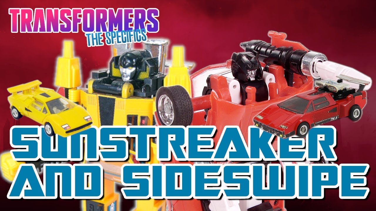 TRANSFORMERS: THE SPECIFICS on SUNSTREAKER and SIDESWIPE - YouTube