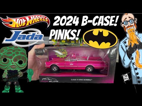Hot Wheels 2024 B-Case! | 1966 Pink Batmobile! Pick-Ups - YouTube