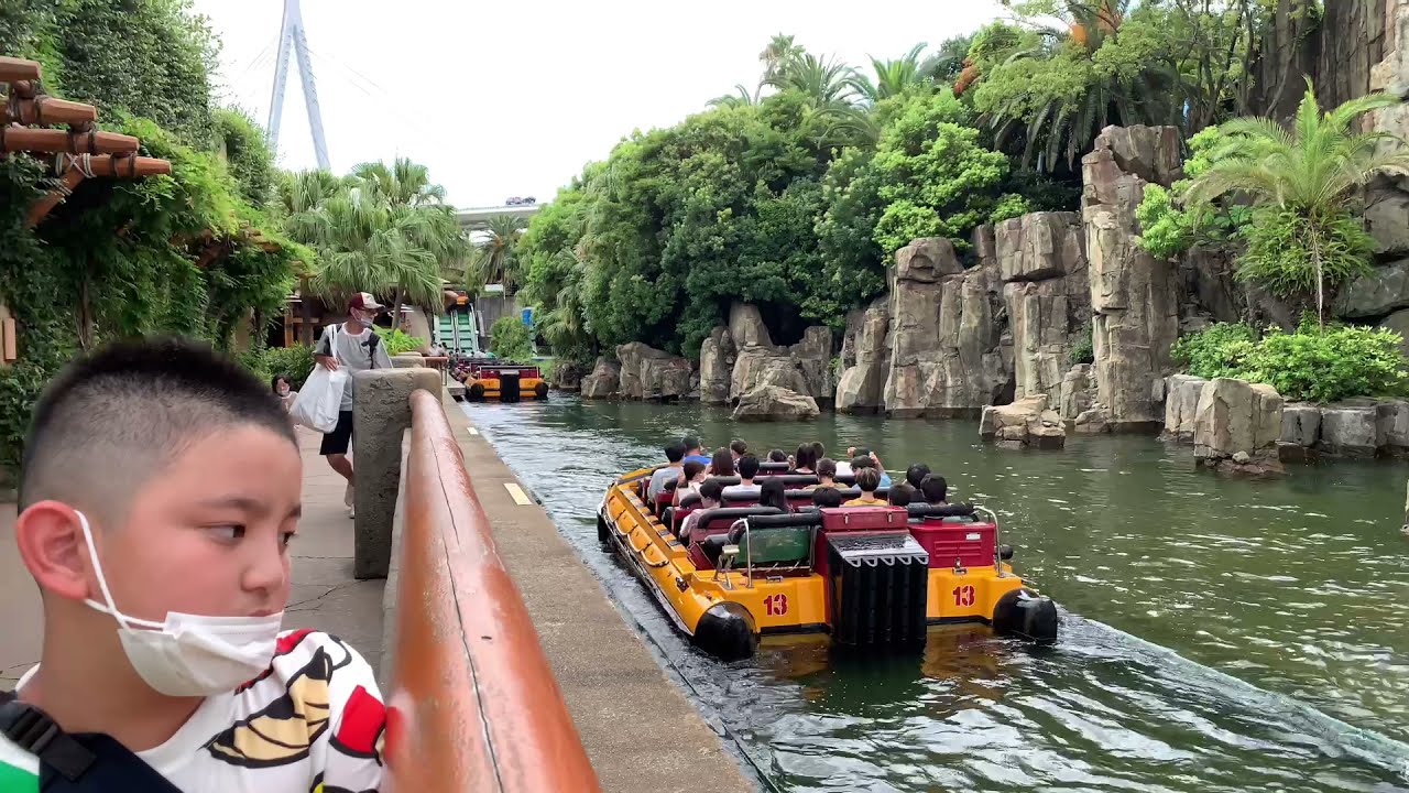 Jurassic Park Ride USJ OSAKA JAPAN#usj#osakajapan#agvtv# ...