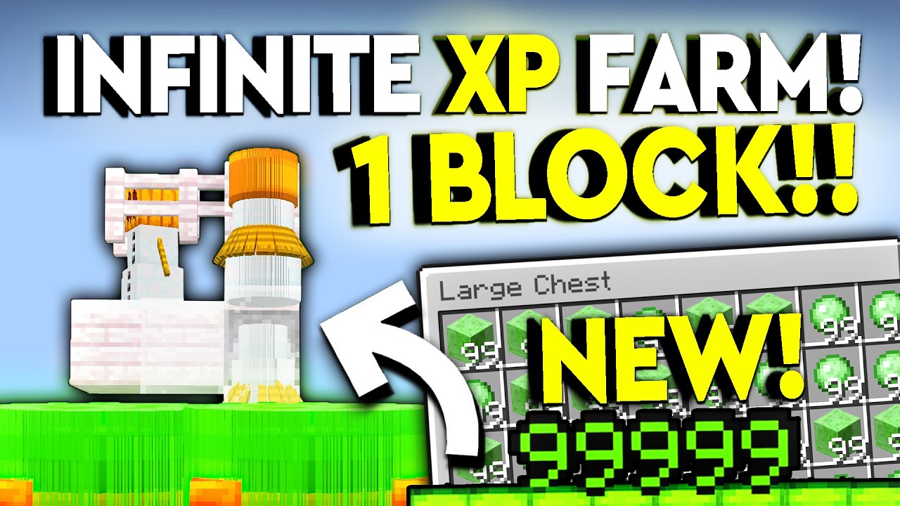 BEST 1.21 INFINITE XP SLIME FARM Minecraft Tutorial Only 30s!! - YouTube