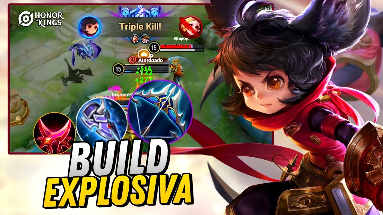 CRIEI UMA NOVA BUILD PARA O FANG FICOU MUITO FORTE - HONOR OF KINGS ...