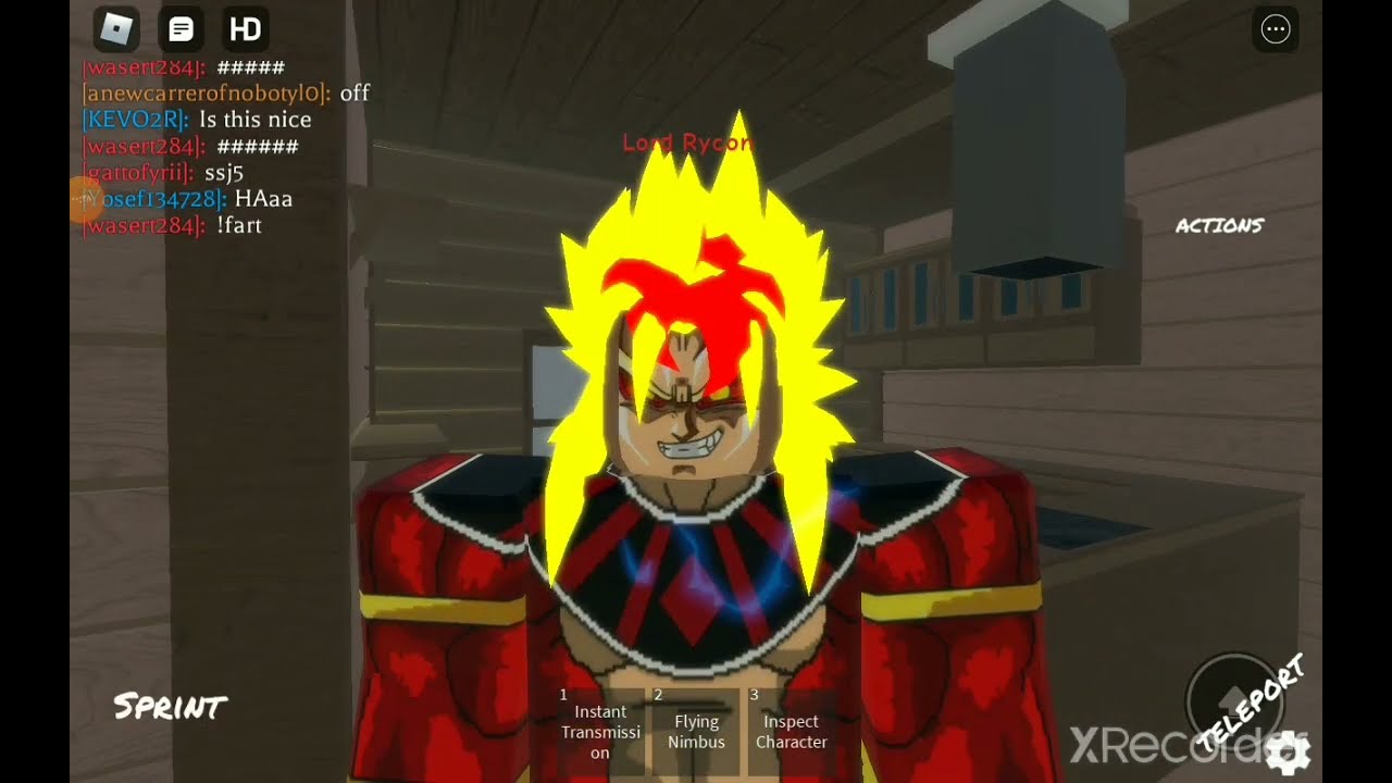 Dragon ball rp azure (Lord Rycon Is this nice) - YouTube