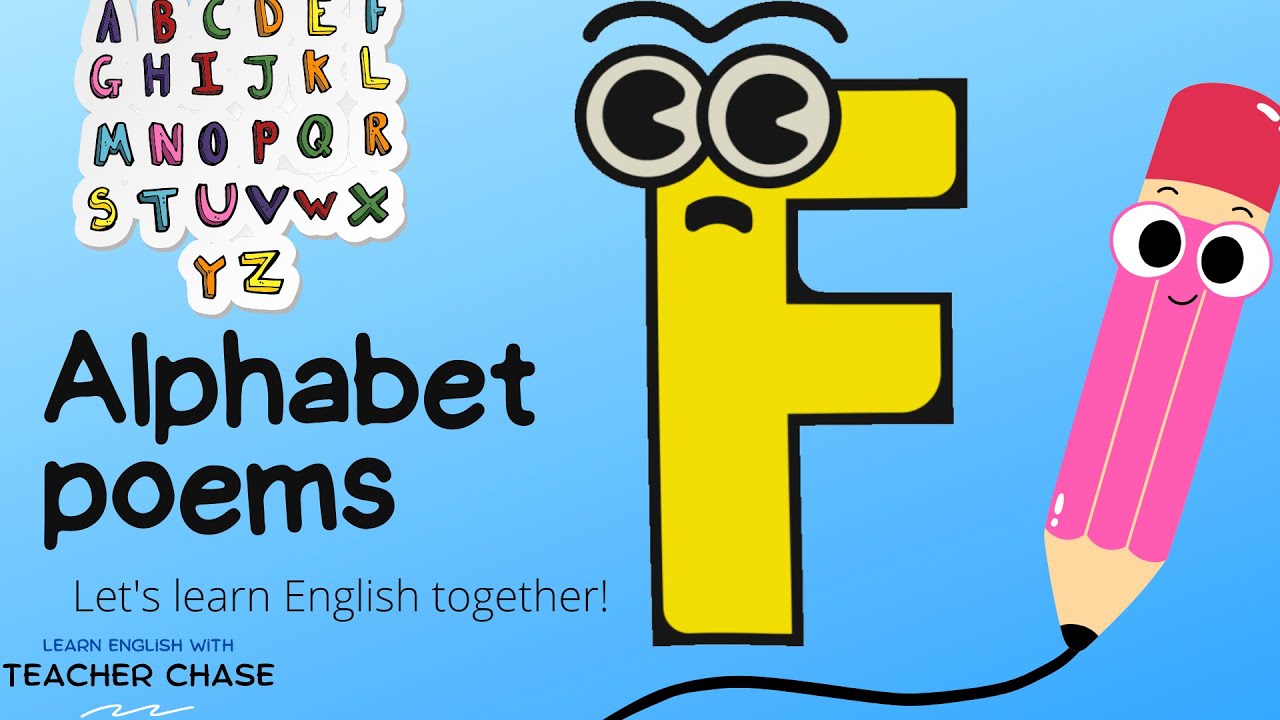Learn English with Alphabet Poems : Letter F. - YouTube