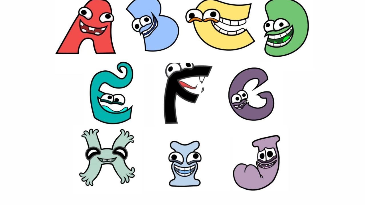 Alphabet Lore But Everyone is Mad Part 1 - YouTube