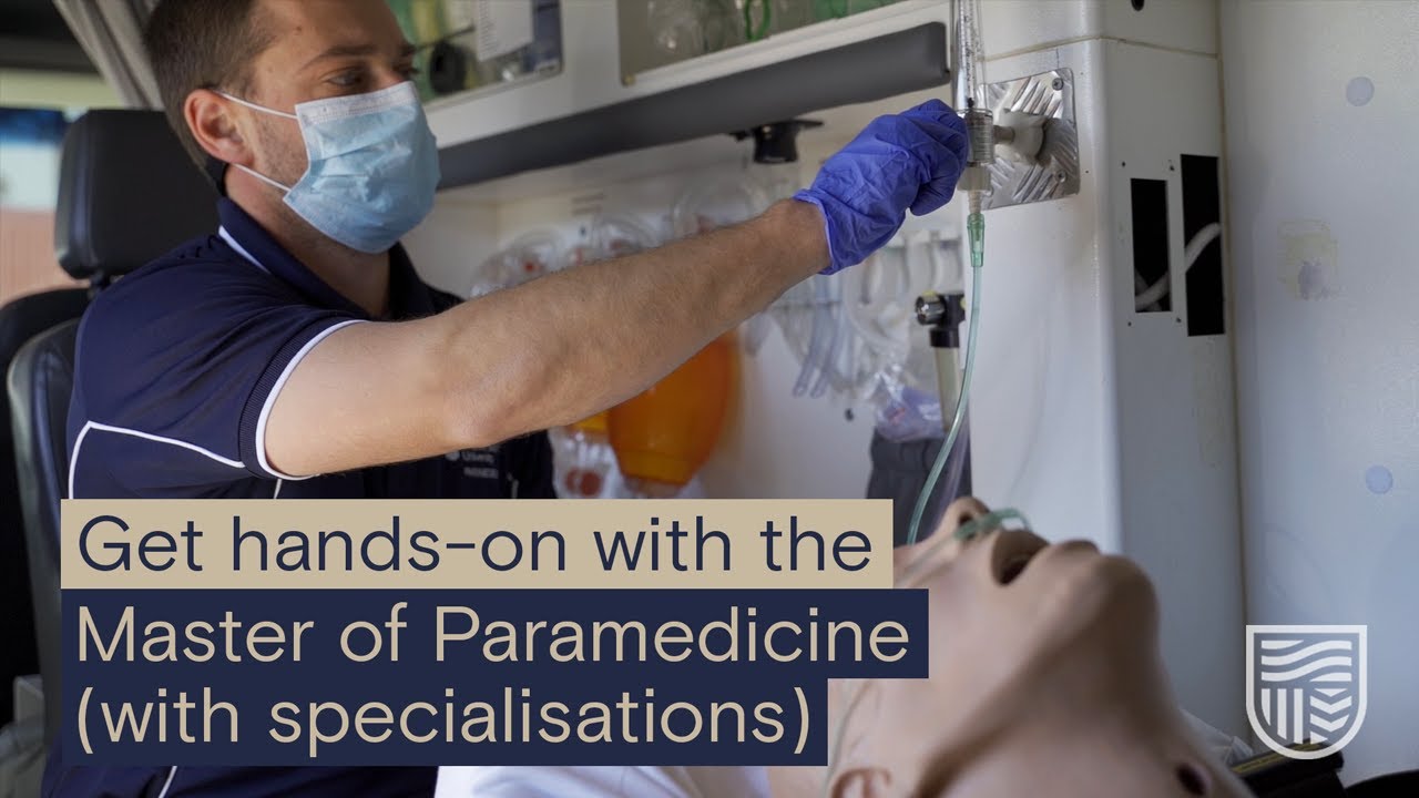 Advance your career with the Master of Paramedicine (with ...