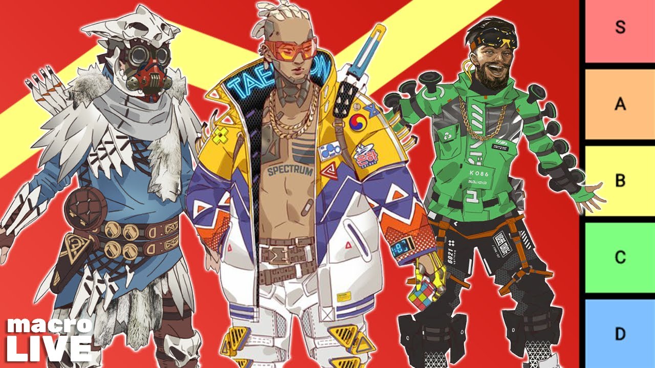 RANKING EVERY LEGENDARY SKIN IN APEX LEGENDS - YouTube
