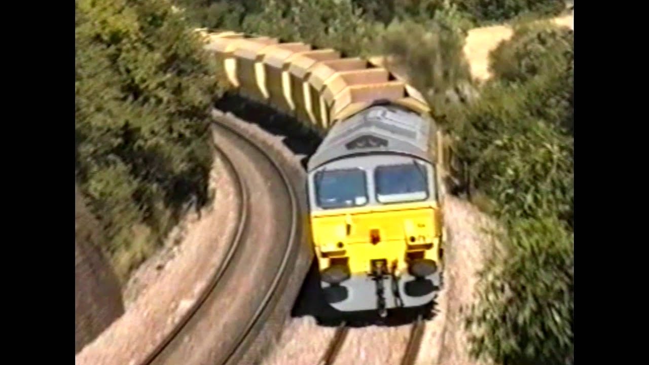 Diesels in Action: Part 2 - Freight Trains, 1989/1990/91. - YouTube