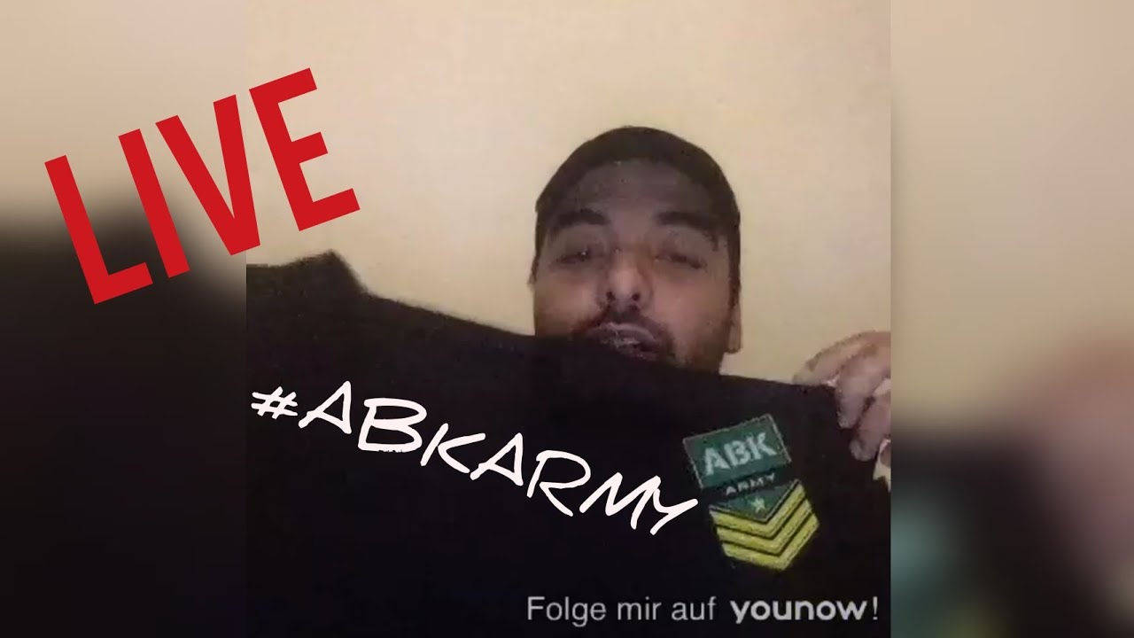 🔴 ABK ARMY LIMITIERTER MERCH [A.B.K Younow Livestream] [13.10.2018 ...