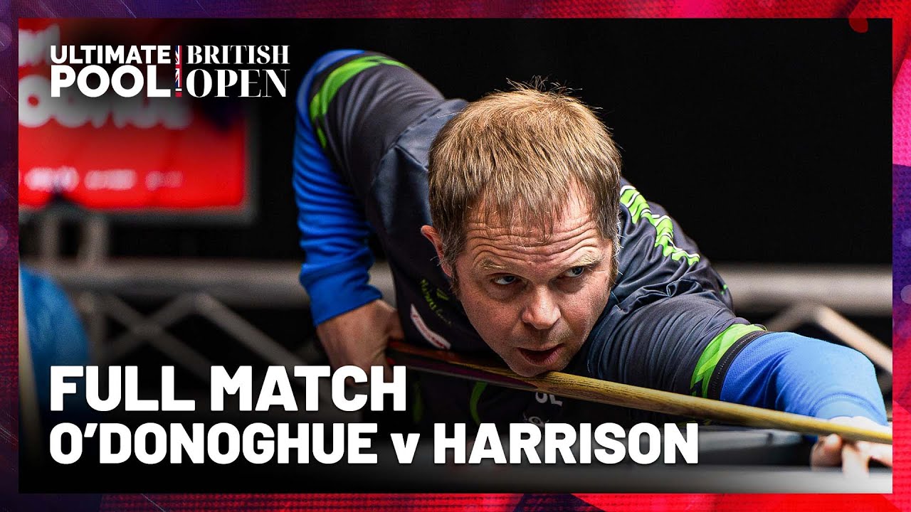 WHAT A GREAT MATCH OF POOL | Karl O'Donoghue vs Phil Harrison | British ...