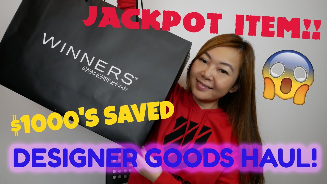 WINNERS MARSHALLS TJ MAXX DESIGNER RUNWAY EVENT HAUL! GUCCI DIOR YSL ...