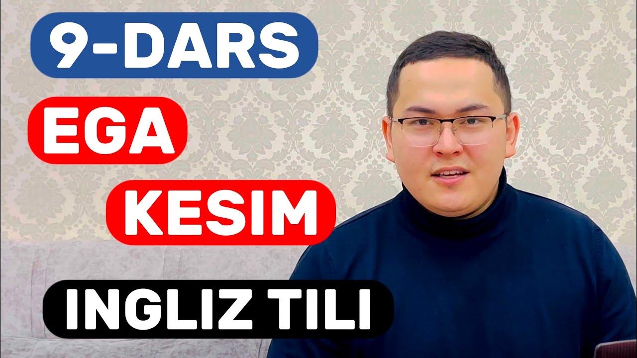 9-dars. Ingliz tilini 0 dan o’rganish - YouTube