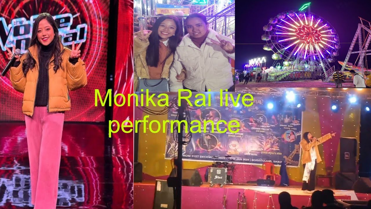 14/1/2024 🥰 Monika Rai live performance in Rorathang Magay Mela ️ # ...