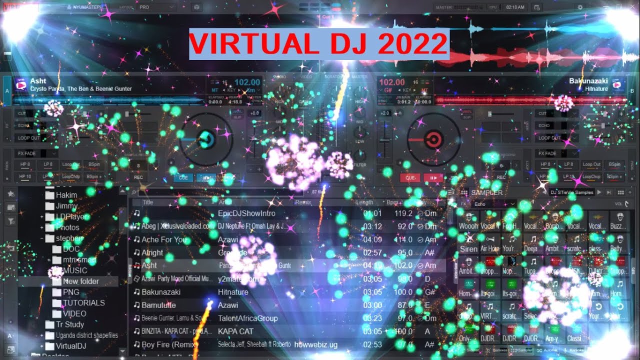 VIRTUAL DJ 2022 HAPPY NEW YEAR WITH DEEJAY STIEVIE DE FINEST - YouTube