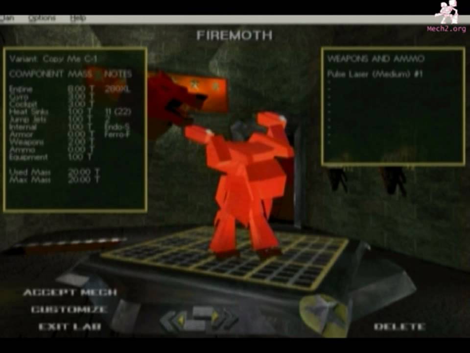 MechWarrior 2 - Titanium/DOS Comparison - YouTube