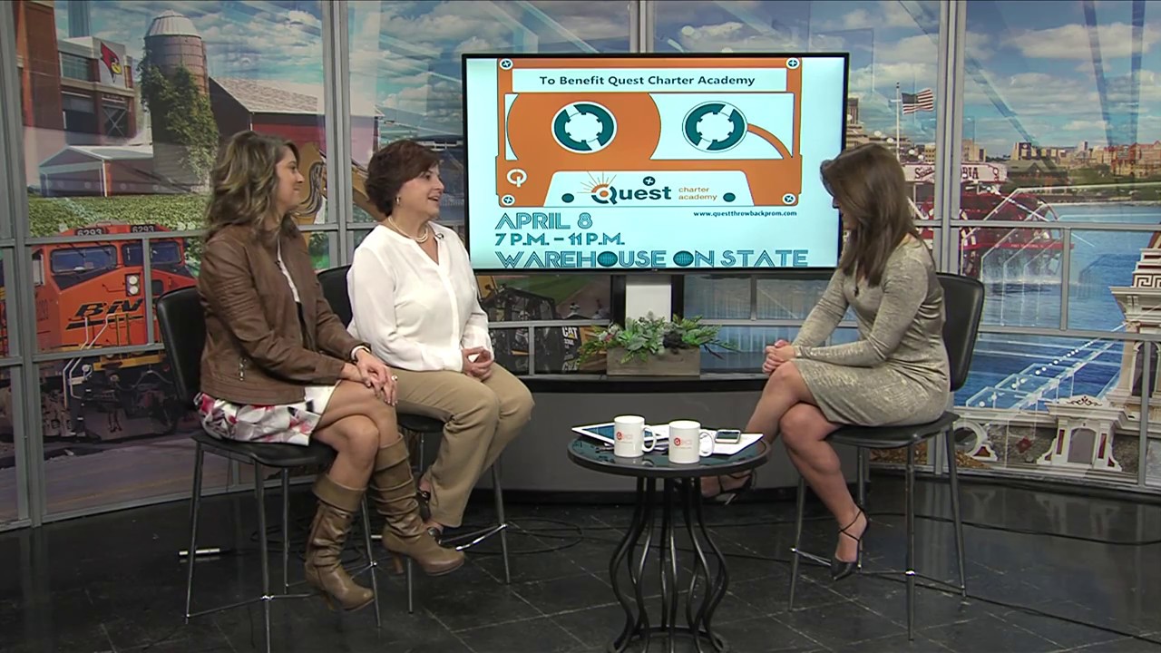 Throwback Prom event for Quest Charter Academy - YouTube