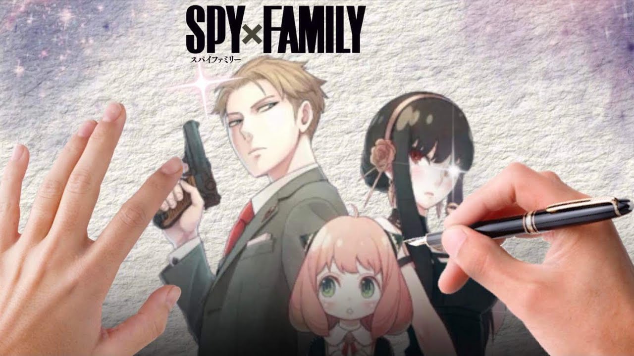 How to draw spy x family step by step 🤔😧very easy - YouTube