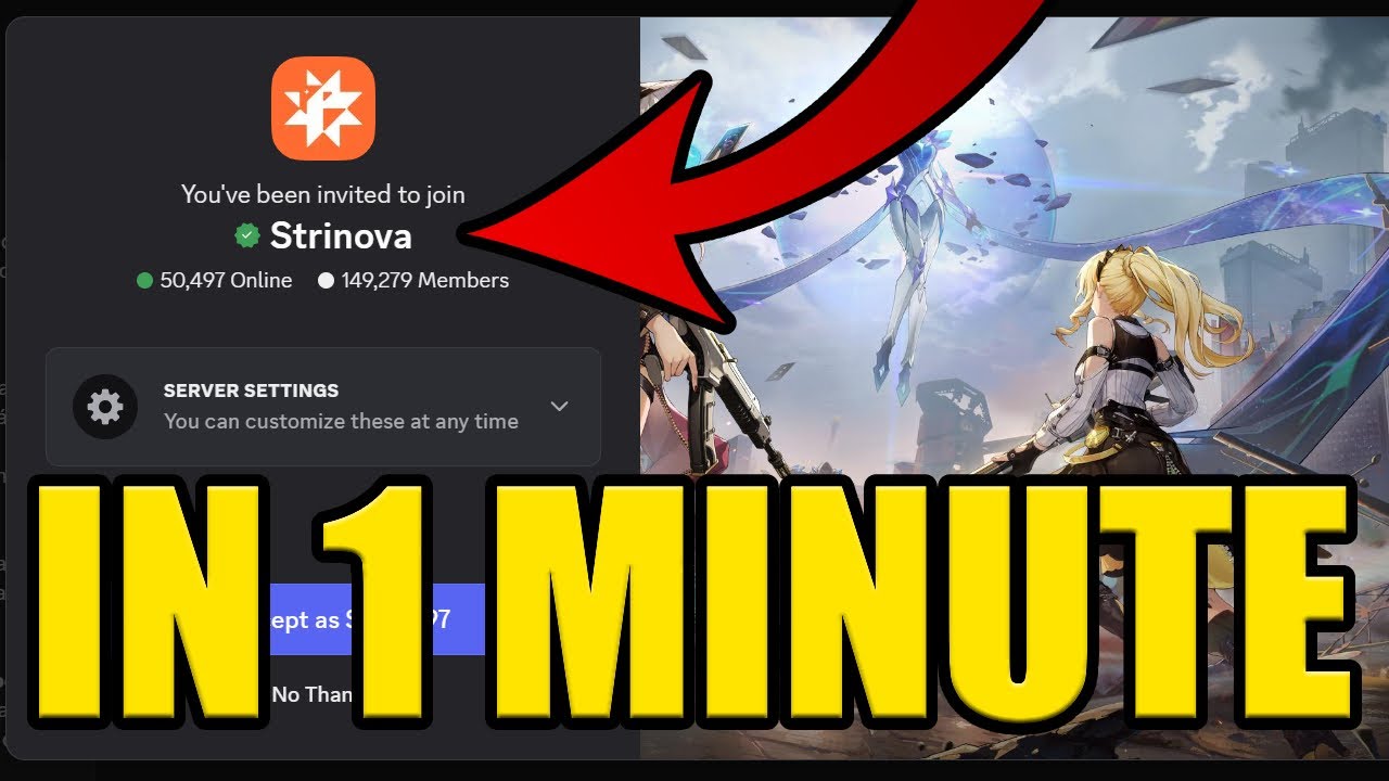 HOW to JOIN STRINOVA DISCORD SERVER PC & MOBILE - YouTube