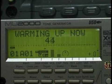 YAMAHA MU2000 on BUBBLE SYSTEM!? - YouTube