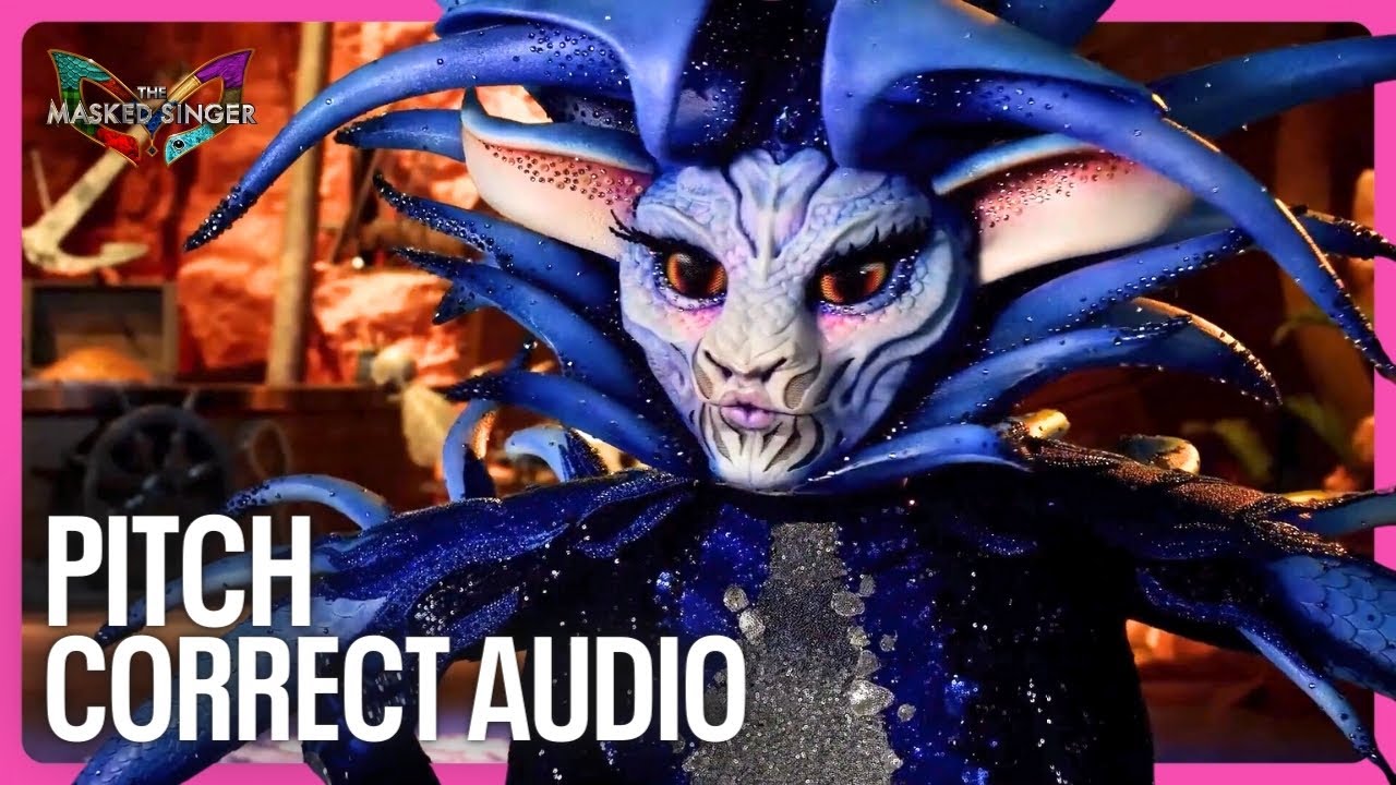 Sea Queen's Pitch Correct Audio | Season 10 | The Masked Singer ...