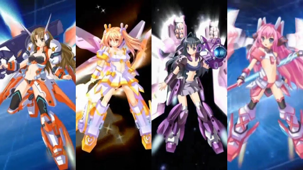 360p Ohime no Tsubasa All Transformations 御姫の翼 変身シーン - YouTube