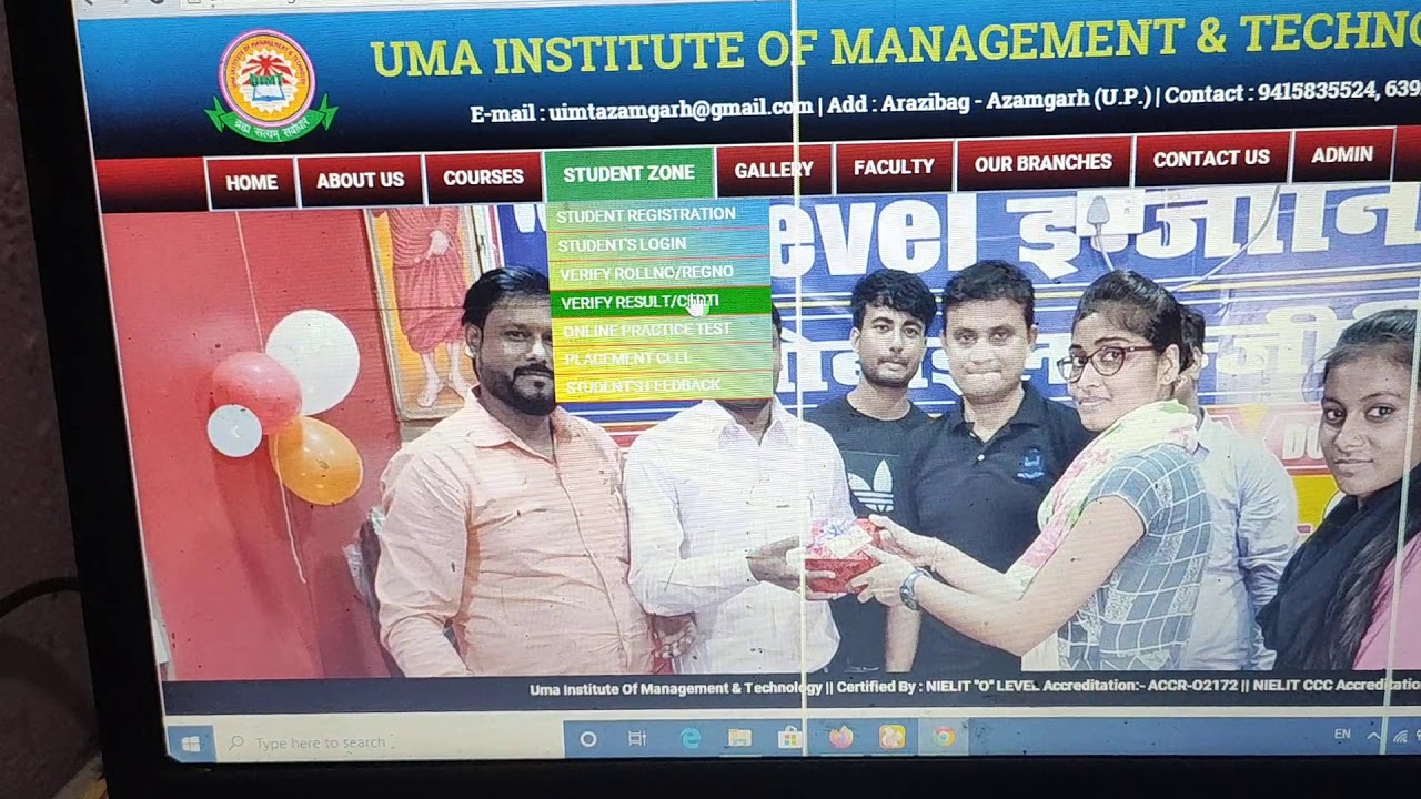 How to Verify Roll no./ Reg. No., Marksheet/Certificate - YouTube