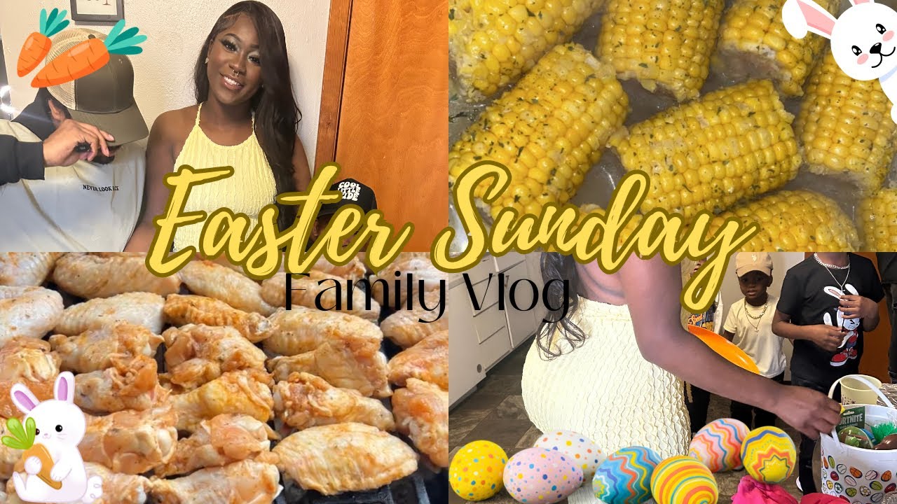 Easter 🐣 Vlog #easter #eastersunday #easterbunny #familyvlog - YouTube