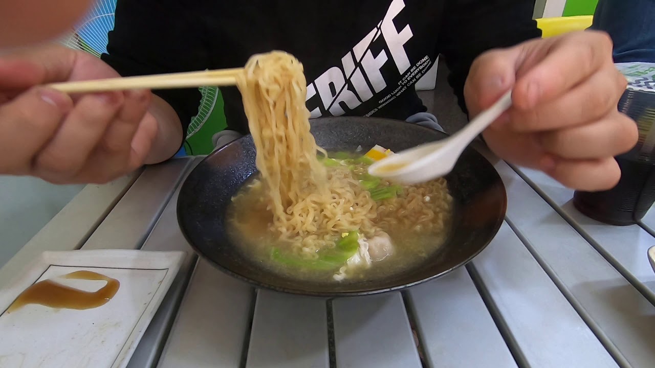 Taiwanese Eating Instant Ramen for Breakfast or Brunch or Late-night ...