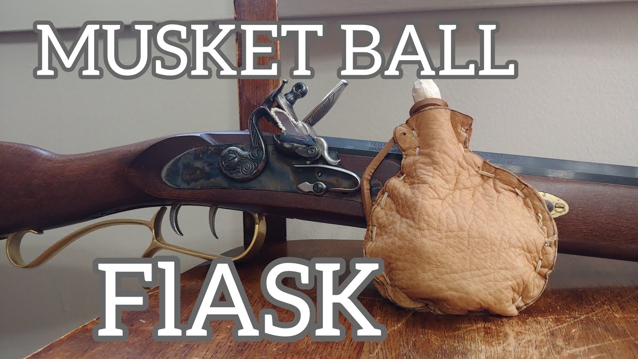 Making a musket ball flask - YouTube
