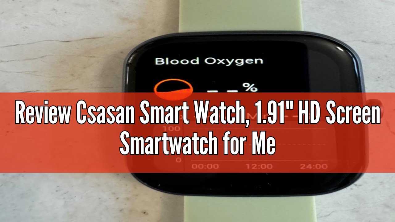 Review Csasan Smart Watch, 1.91" HD Screen Smartwatch for Men Women ...