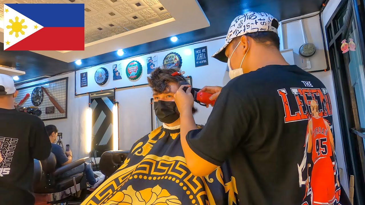 Letting a Filipino Barber Choose my Hairstyle! 🇵🇭 - YouTube