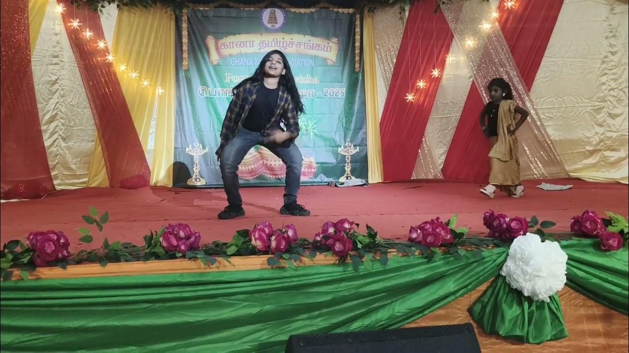 Aradhya and thanmaya performance at GTA pongal celebration 2025 - YouTube