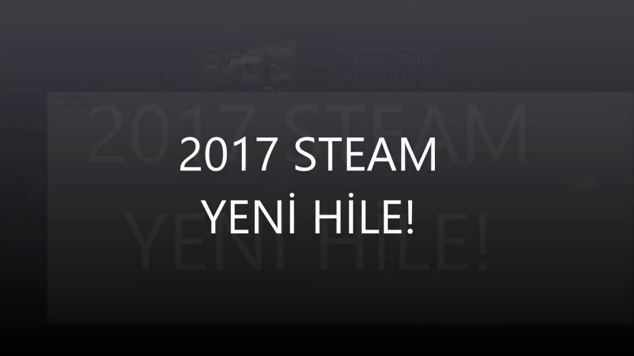 Steam Wallet Hack 2017 [%100 GÜVENLİ] - YouTube