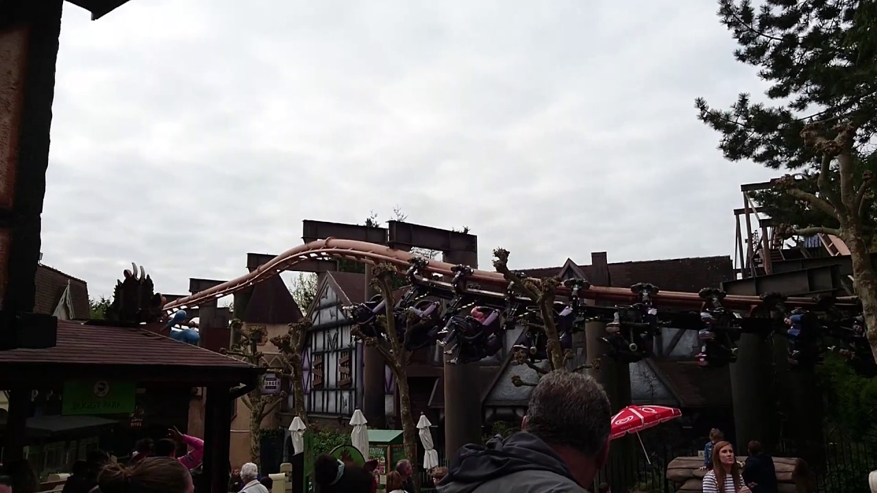 The Vampire Roller Coaster Ride At Chessington World Of Adventure ...