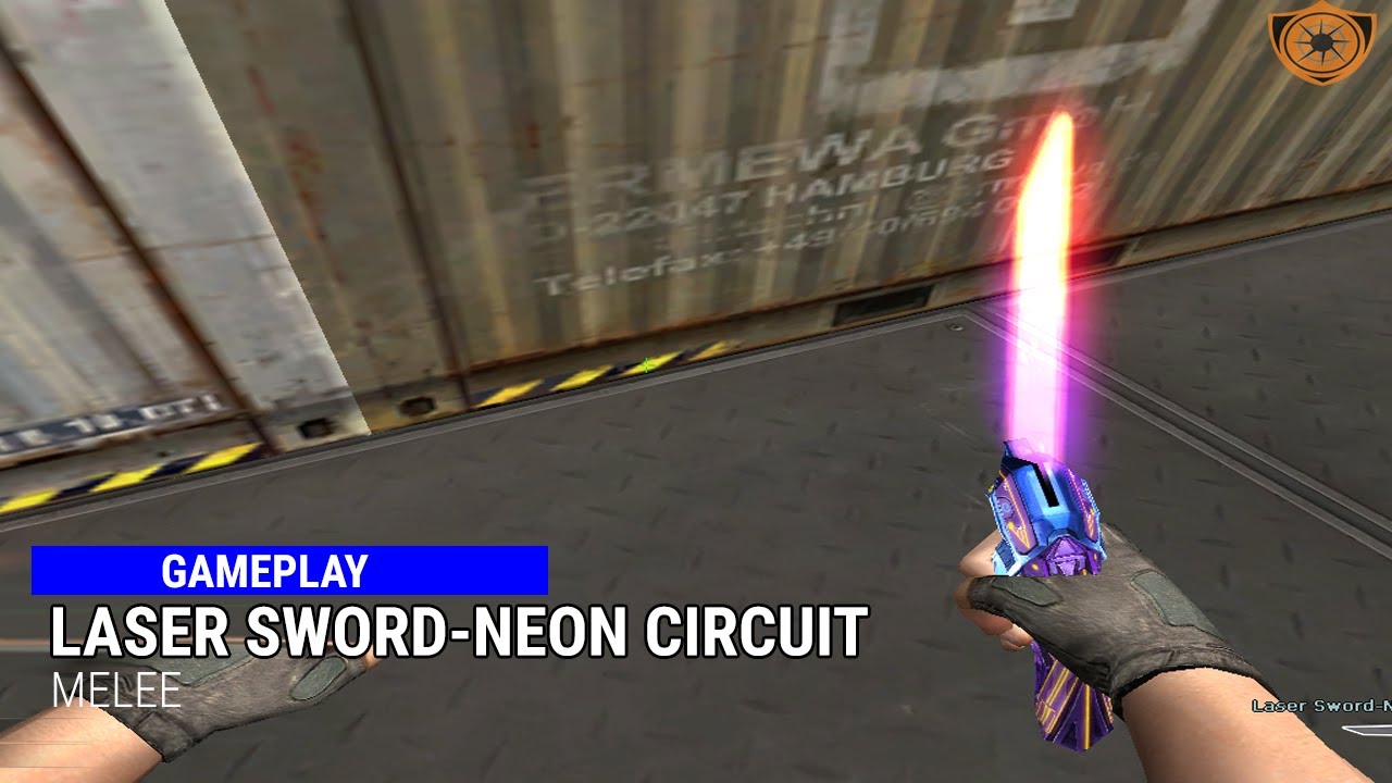 CrossFire: Laser Sword | Neon Circuit - YouTube