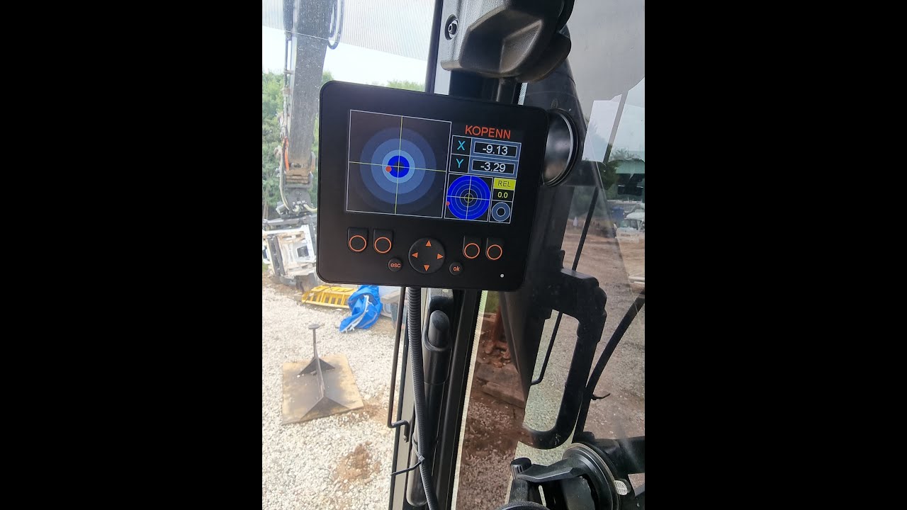 SIDE-GRIP PILE DRIVER EQUIPPED WITH INCLINOMETER - YouTube