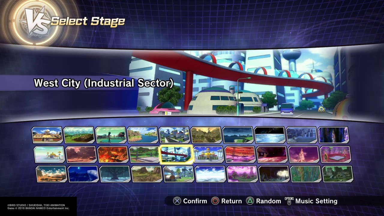 DRAGON BALL XENOVERSE 2 ALL MAPS - YouTube