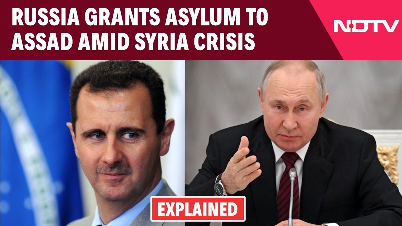 Bashar Al Assad | Explained: Why Is Russia Granting Asylum To Ousted Syrian President Bashar ...